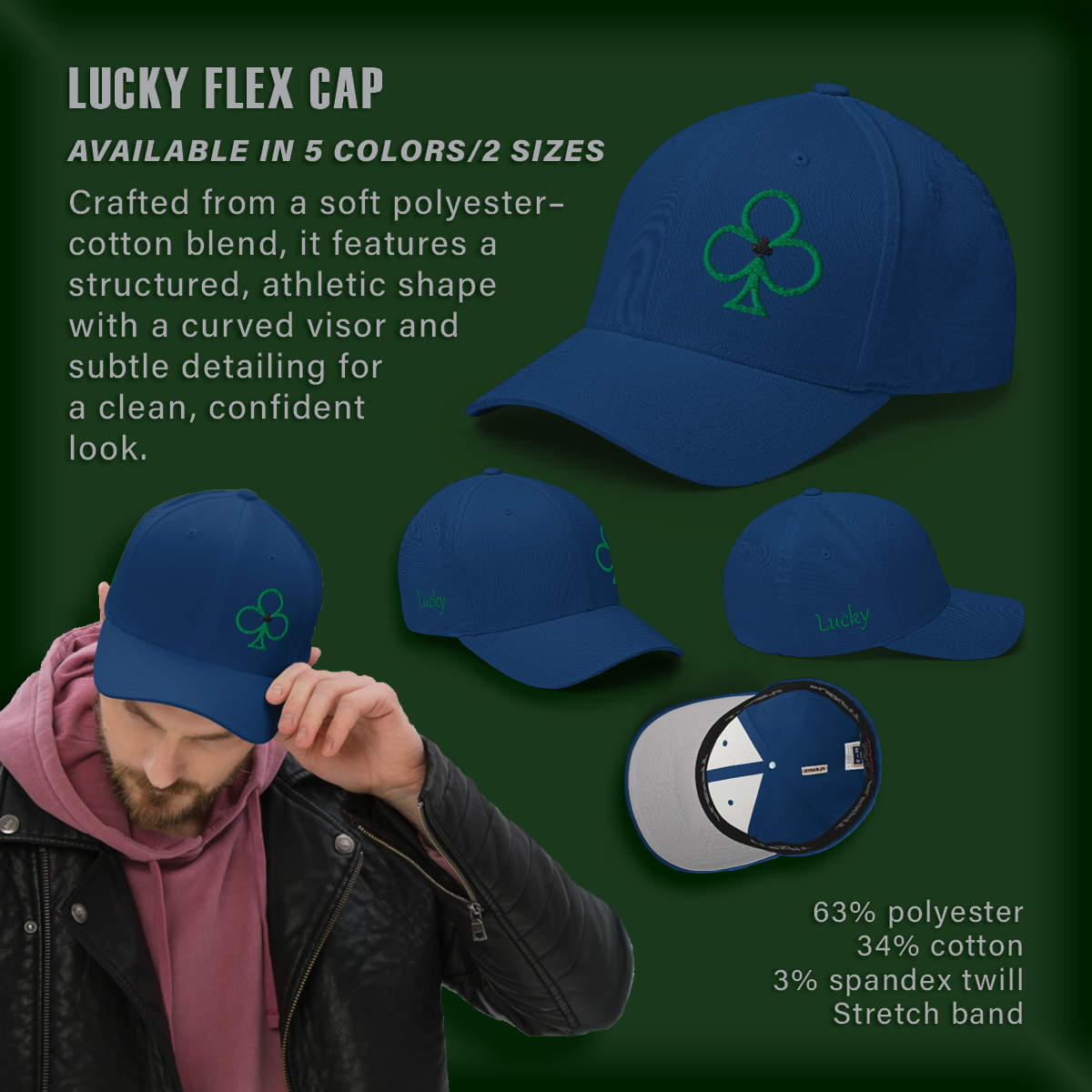 Lucky Flex Cap – Drawing Dead Designs